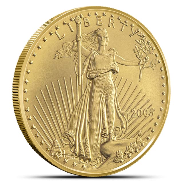 JM Bullion - 2005 1/2 oz American Gold Eagle Coin