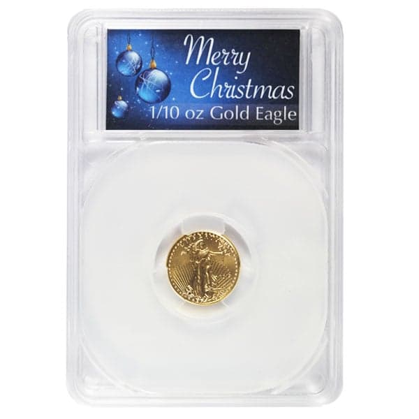 Money Metals Exchange - 1/10th Oz Gold American Eagle - IN MERRY ...